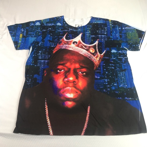 Brooklyn Mint | Shirts | Notorious Big Biggie Smalls Rap King Of Nyc ...